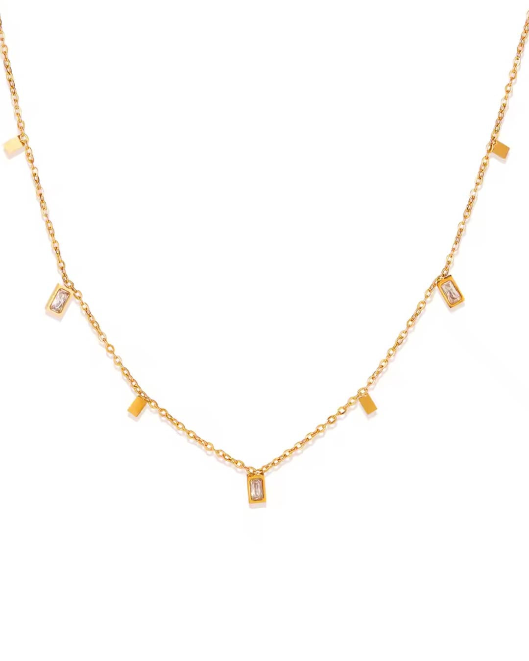 Viral Dangling Chain Necklace – Imria Jewels